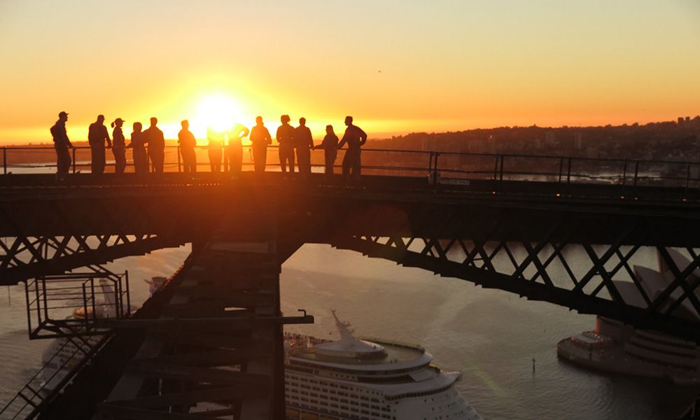 The best time to Climb the Harbour Bridge